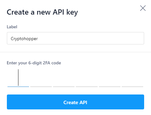 How to connect to Crypto.com | Cryptohopper Documentation